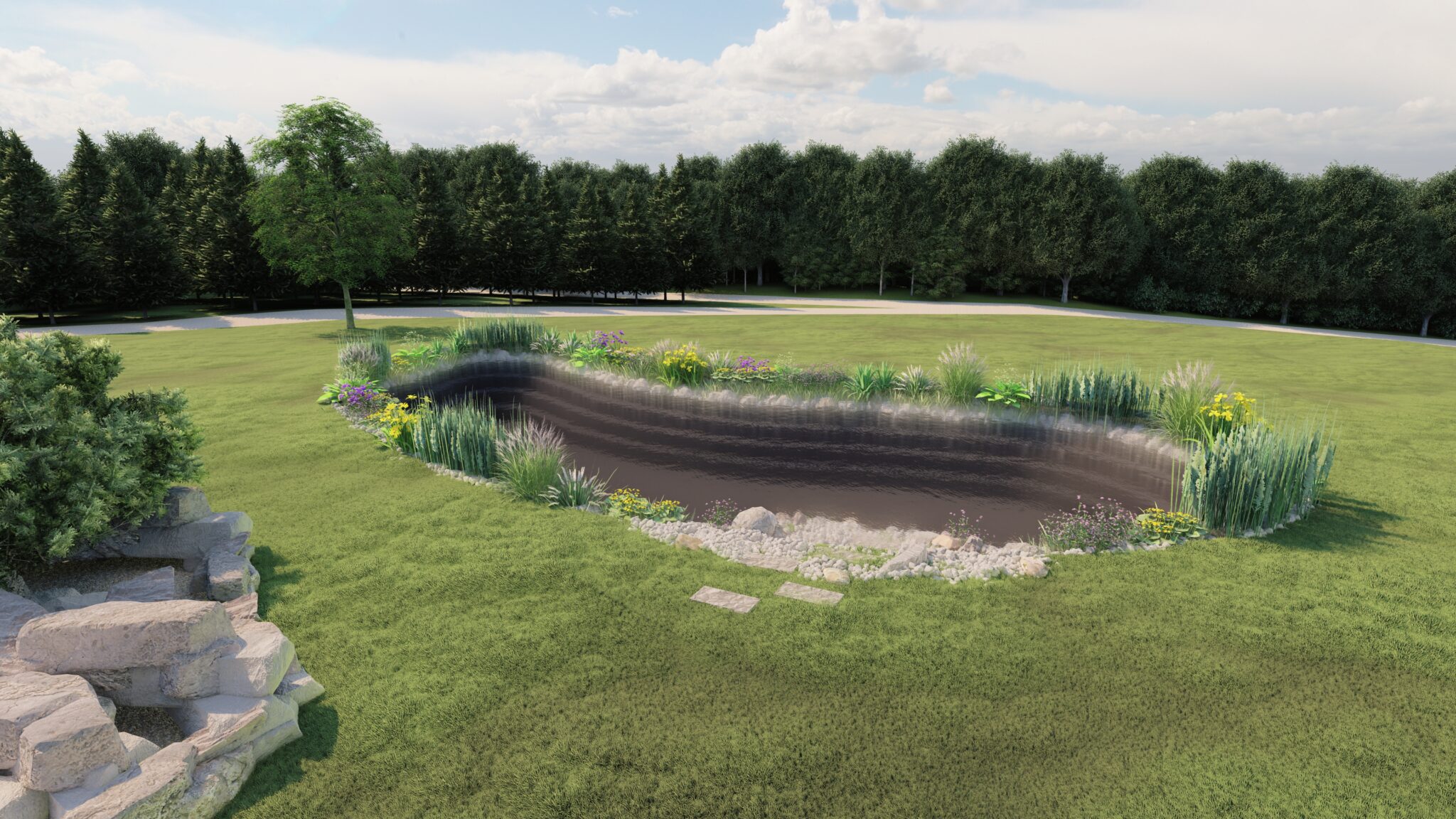 SwimPond Project - Guildford - Ponds by Michael Wheat