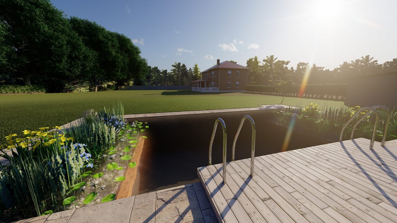 Pond Design Process At Ponds By Michael Wheat