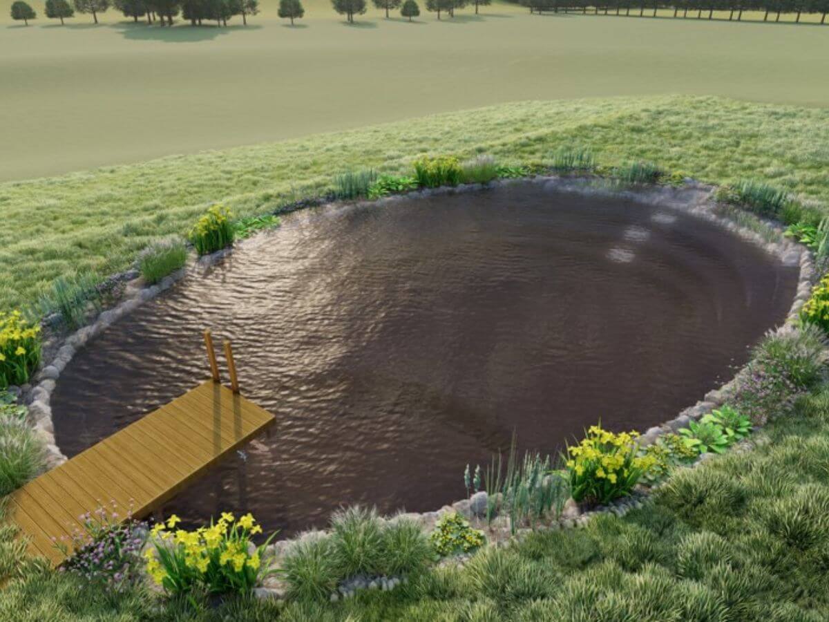 SwimPond Project - Northamptonshire - Ponds By Michael Wheat