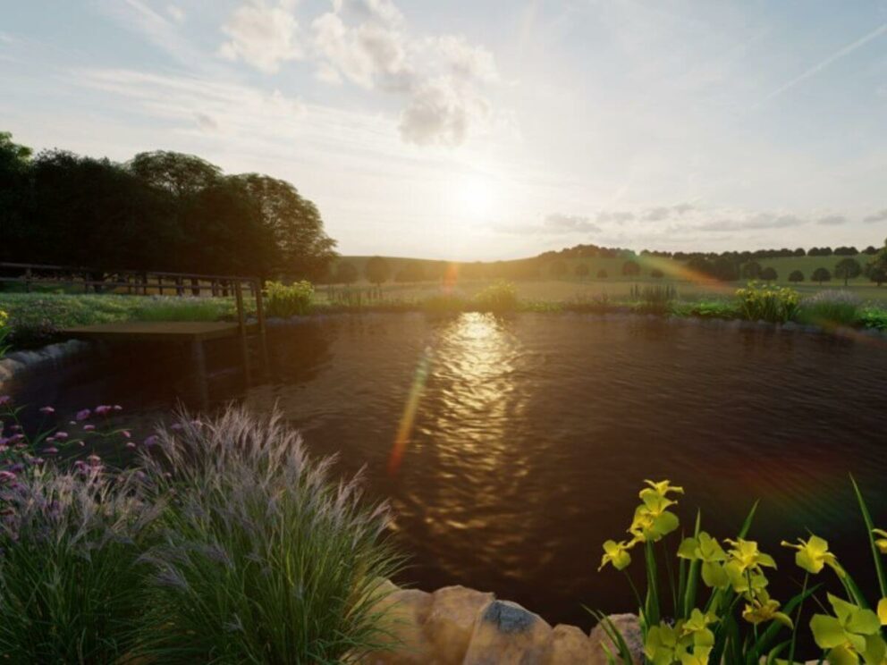 SwimPond Project - Northamptonshire - Ponds By Michael Wheat